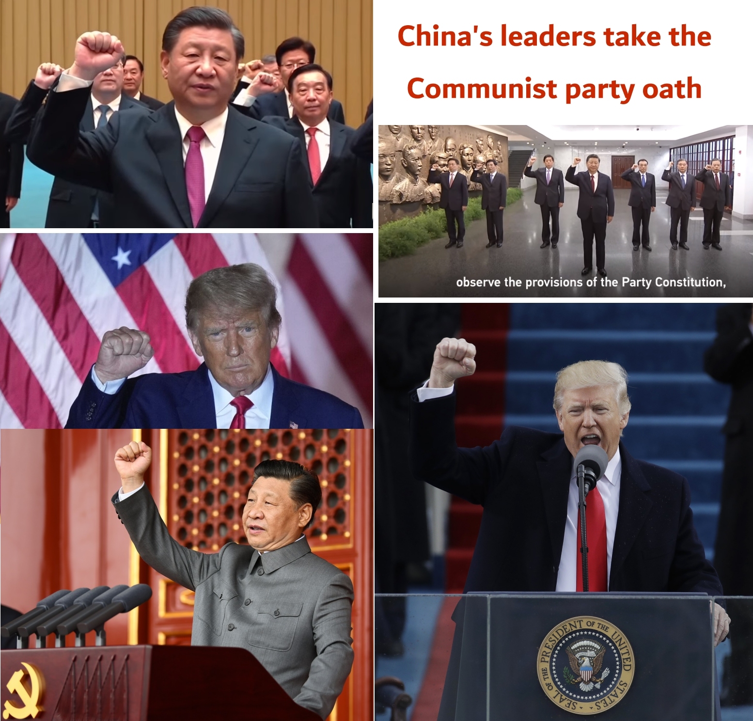 Raised fist of China’s CCP – WimpyFist.com